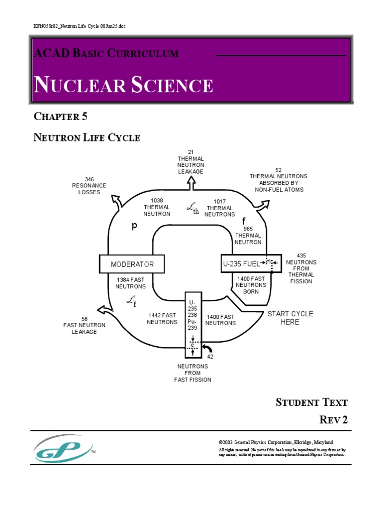 KFN05Sr02 Neutron Life Cycle 08jun25 PDF | PDF | Science & Mathematics ...