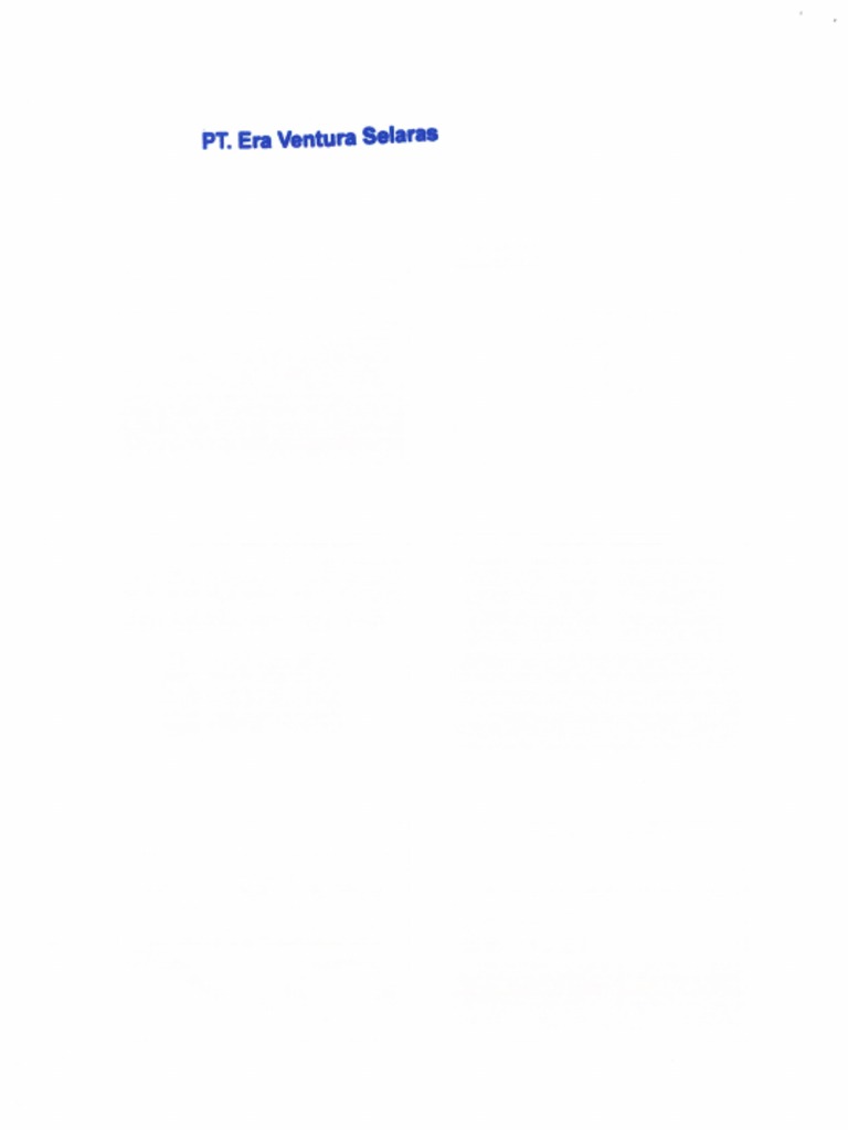 Stempel PT. Era Ventura Selaras | PDF