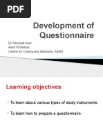 Structured Questionnaires | PDF | Questionnaire | Survey Methodology