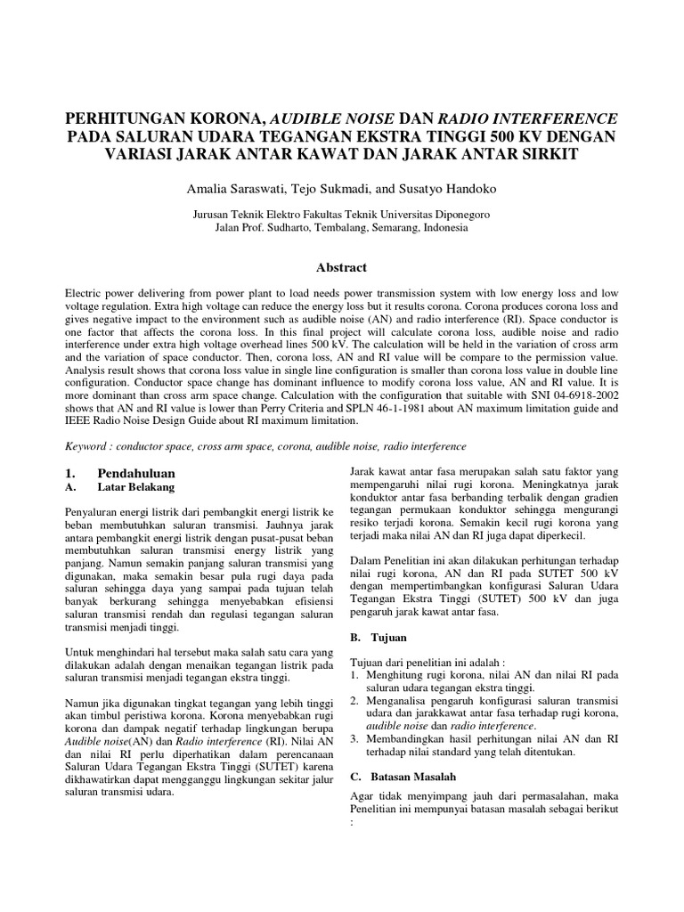 SPLN 46 Tahun 1981 PDF | PDF