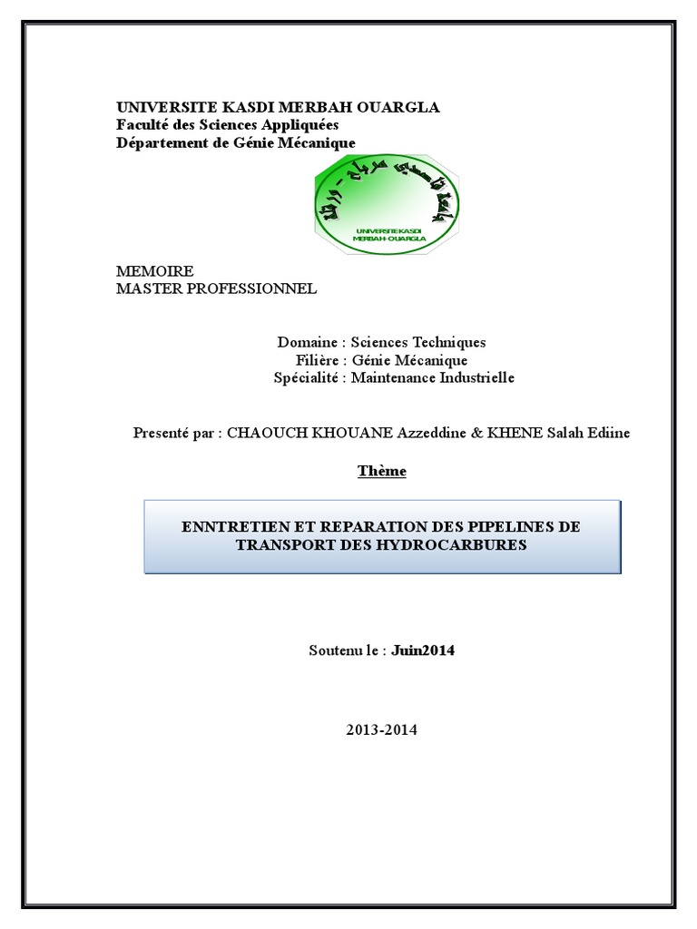 1 - Page de Garde | PDF