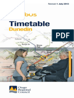 Sunbeam Timetable | PDF