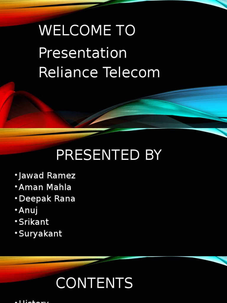 Reliance Communication Consultancy Management | PDF | Business
