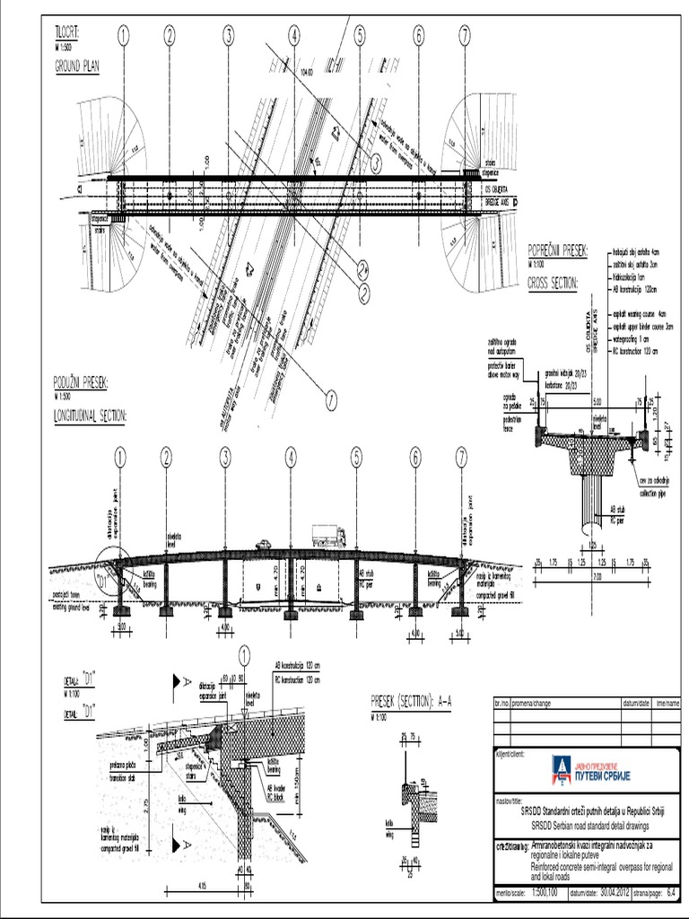SRDD6-4 Nadvoz Kvazi Integralna (120510-Koncni) PDF | PDF | Computing ...