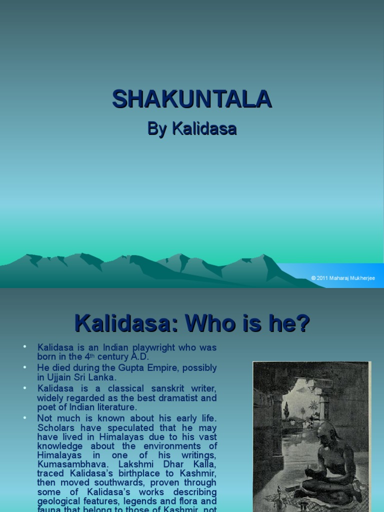 SHAKUNTALA by Kalidasa | PDF | Hindu Mythology | Hindu Literature