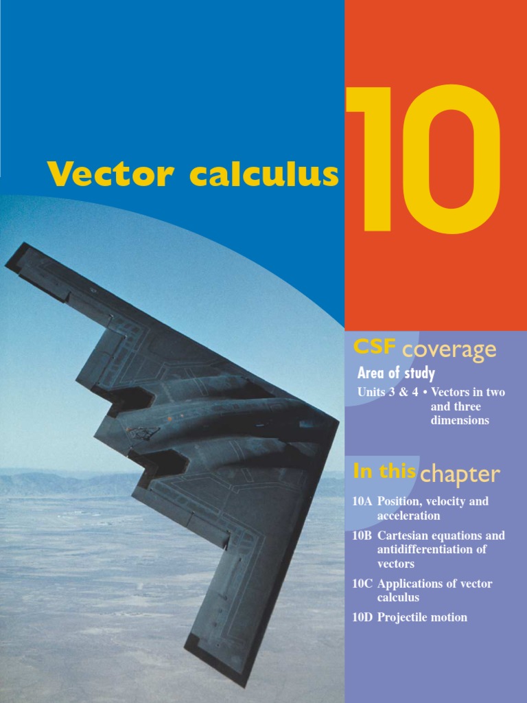 Vector Calculus | PDF | Acceleration | Velocity