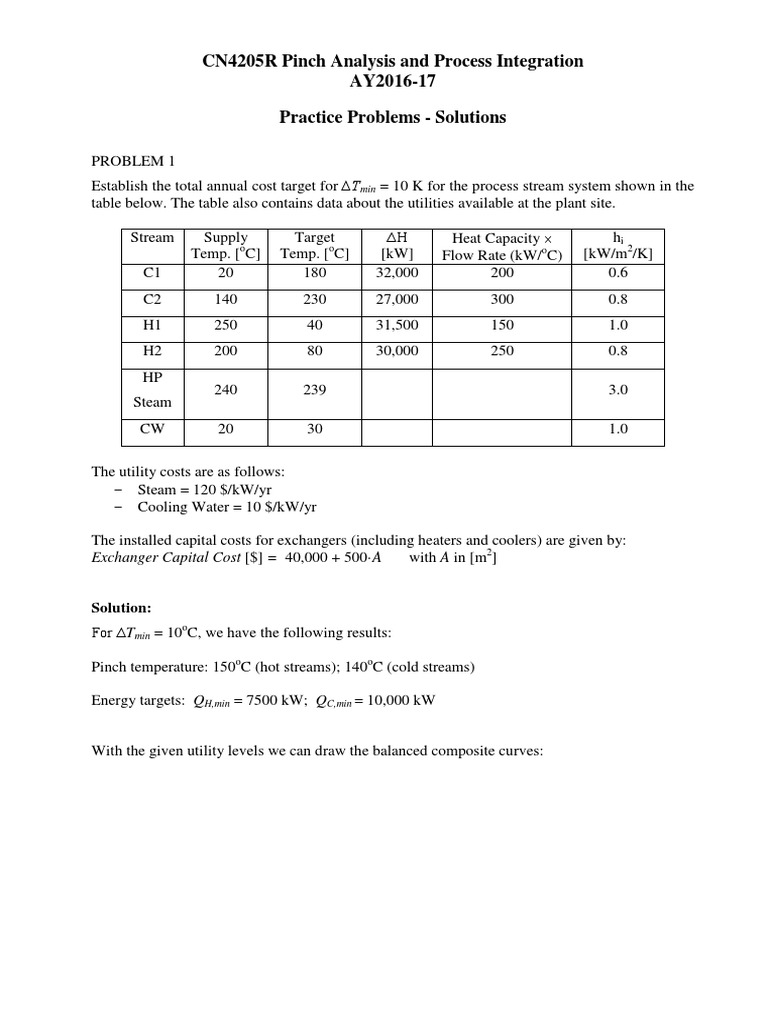 Practice Problems Solutions | PDF | Mechanical Engineering | Thermodynamics