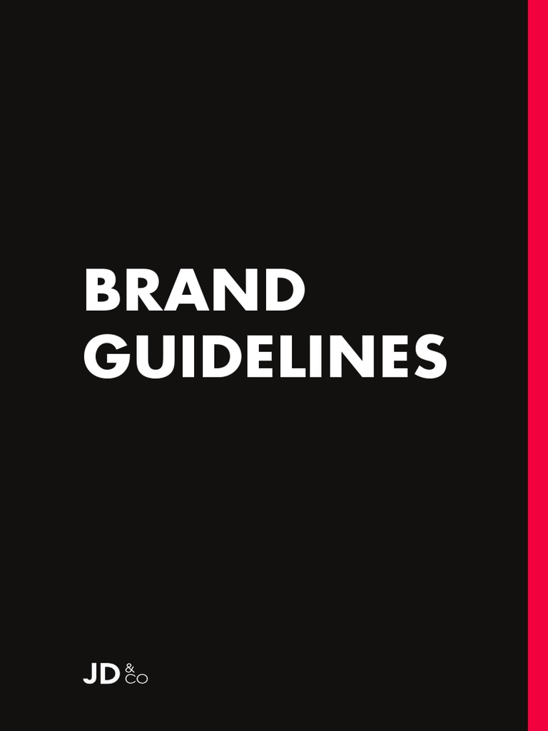 JDCO Branding Guidelines | PDF | Logos | Typefaces