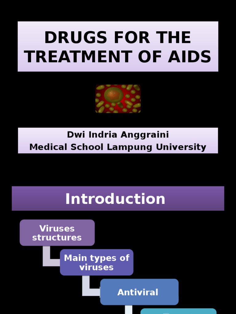 Drugs For The Treatment of Aids | PDF | Antiviral Drug | Enzyme Inhibitor