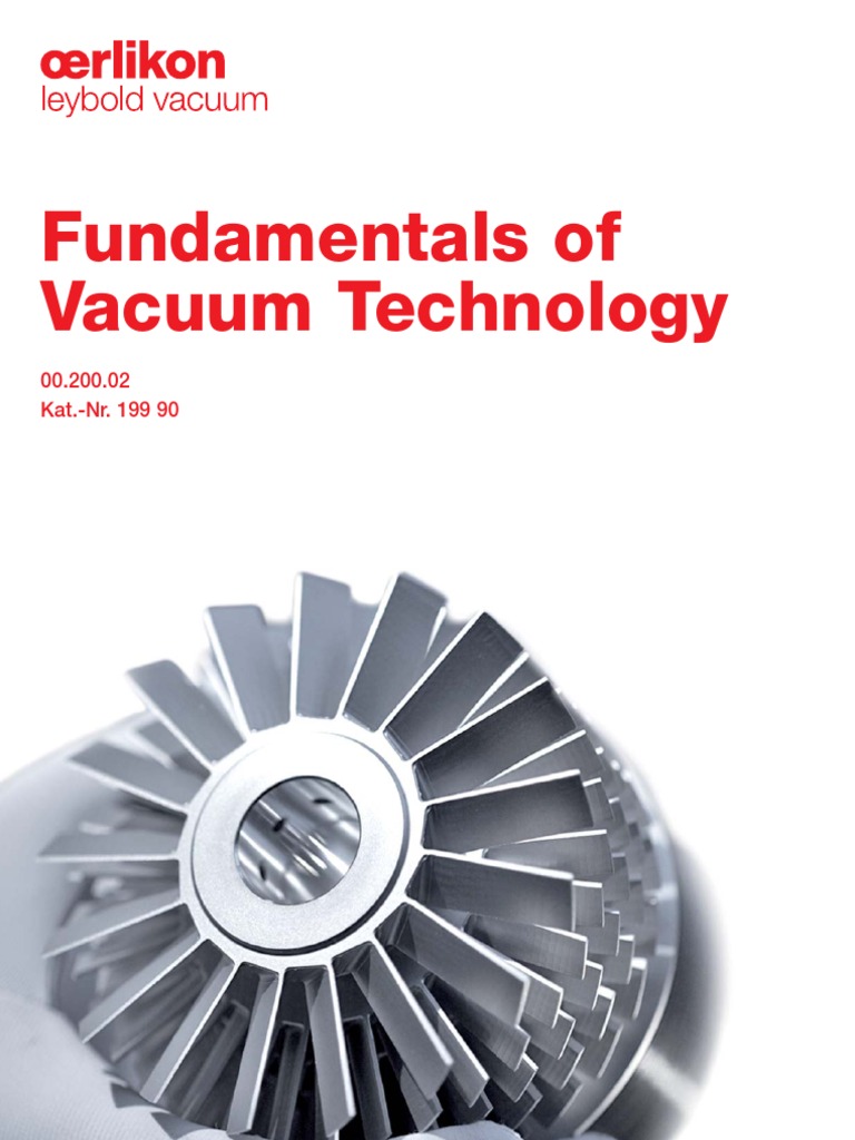 Fundamentals of Vacuum Technology | PDF