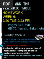 Atoms Periodic Table Grade 10 PDF Notes | PDF | Chemical Elements ...