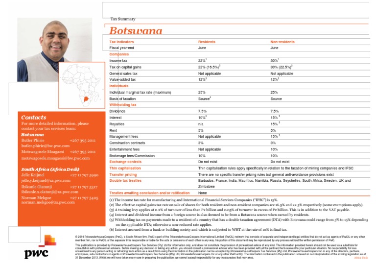 Botswana Tax Tables 2025 – Botswana Salary Calculator 2025 – OQWCDG