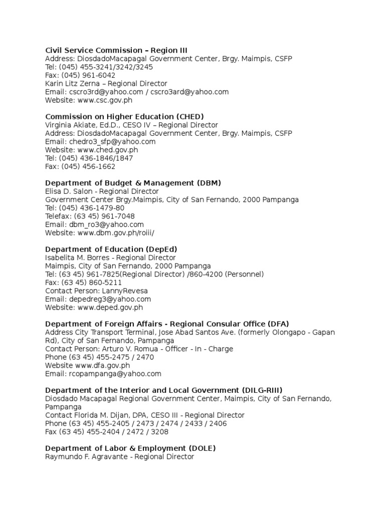 Government Offices | PDF | Telecommunications | Administrative Law