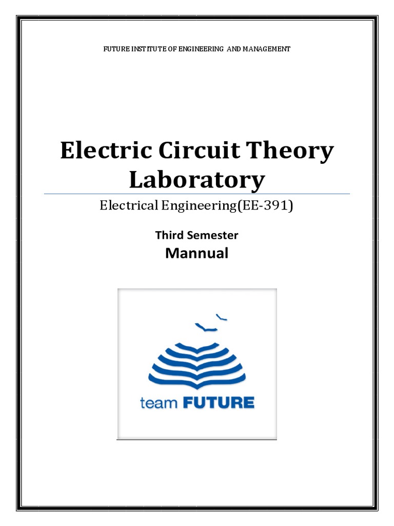 Circuit Theory Lab Manual PDF | PDF | Low Pass Filter | Filter (Signal ...