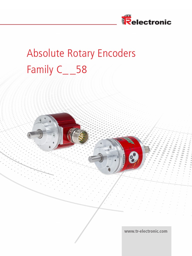 Absolute Rotary Encoders Family C - 58 | PDF | Automation ...