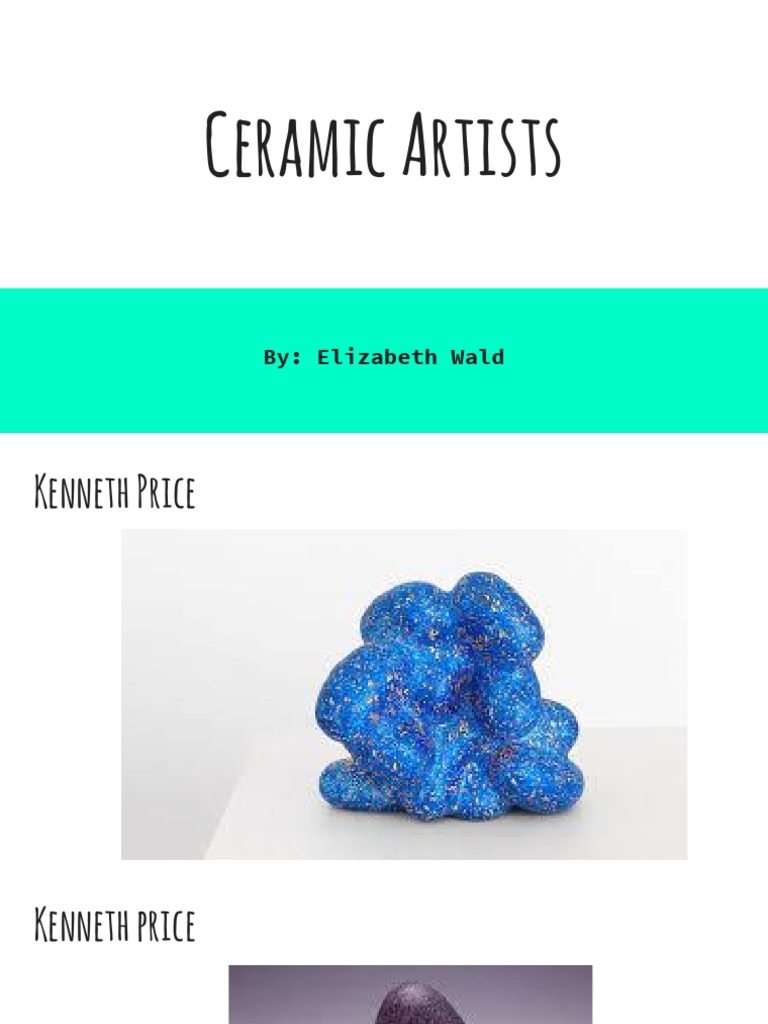 Ceramics Artists | PDF