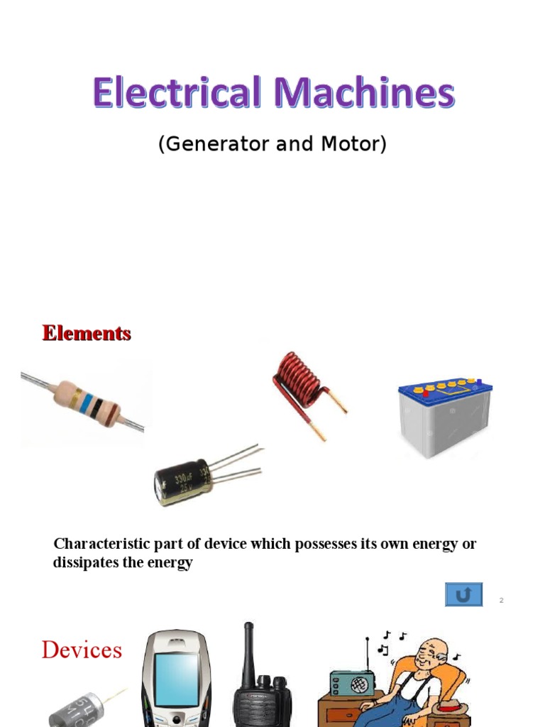 Machines | PDF | Electric Motor | Electric Generator