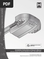 Digidoor III Manual | PDF | Door | Mains Electricity