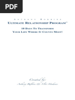 Tony Robbins - The Dickens Process | PDF | Pain | Psychological Concepts