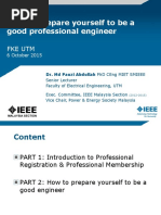 IEB Membership Application Requirements | PDF