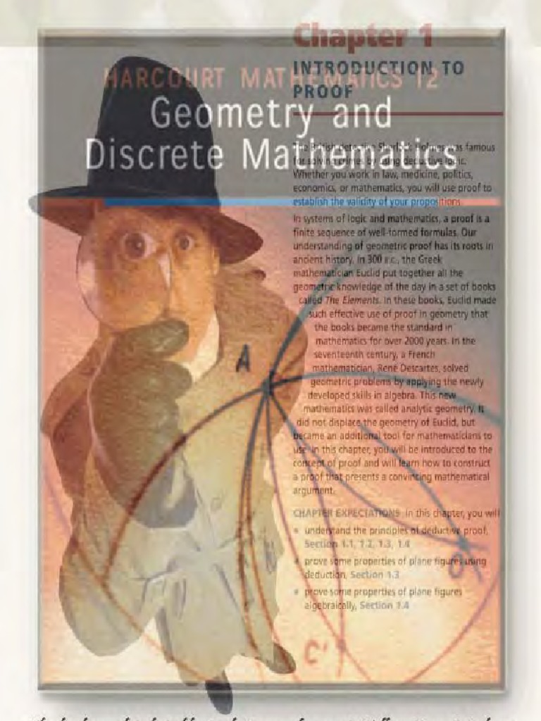 Harcourt - Geometry and Discrete 12 | PDF | Mathematical Proof | Triangle