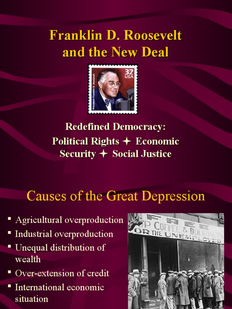 FDR New Deal | PDF | New Deal | Franklin D. Roosevelt