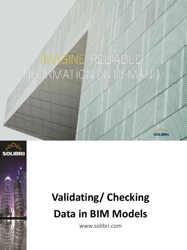 Validating Data in BIM Models | PDF | Specification (Technical Standard ...