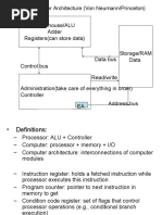 Microprocessor Archetecture Cheat Sheet | PDF | Assembly Language | Computer Program