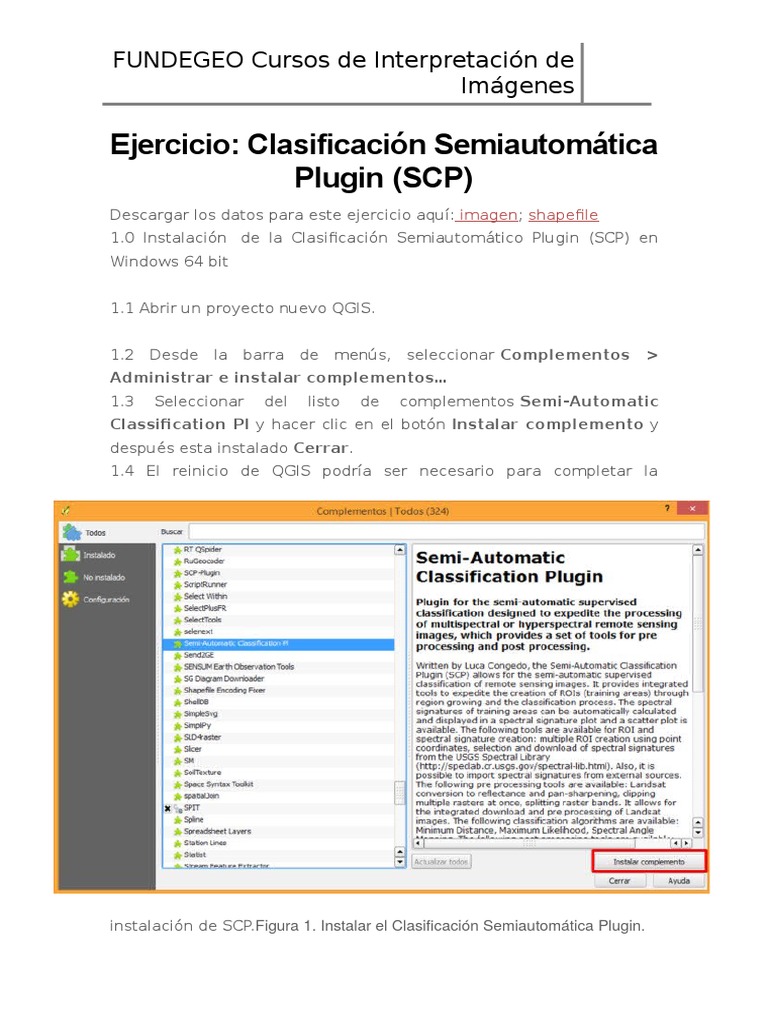 QGIS Teledeteccion | PDF | Point and Click | Memoria de acceso aleatorio