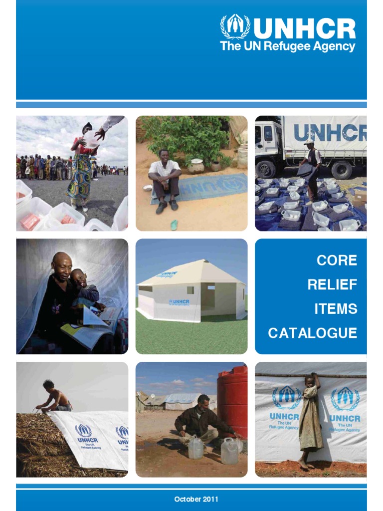 Core Relief Items - UNHCR PDF | PDF
