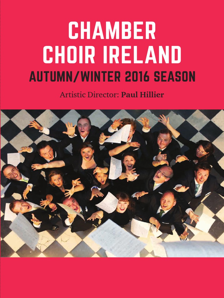 Chamber Choir Ireland Autumn Winter Season Brochure | PDF | Johann ...