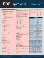 ltam formula sheet.pdf | Probability Theory | Statistics