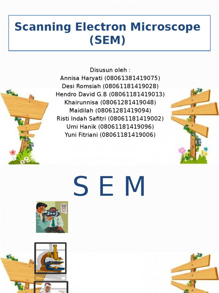 Pengenalan Mikroskop Elektron SEM | PDF
