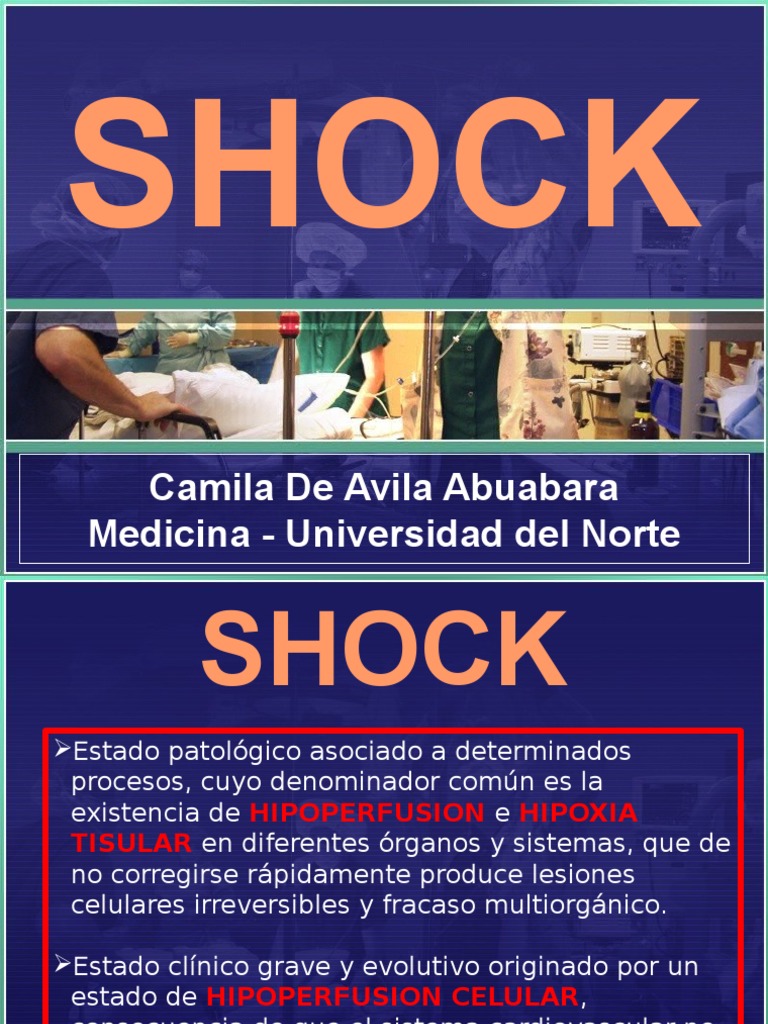 Comprendiendo el Shock: Causas y Efectos | PDF | Sistema circulatorio ...