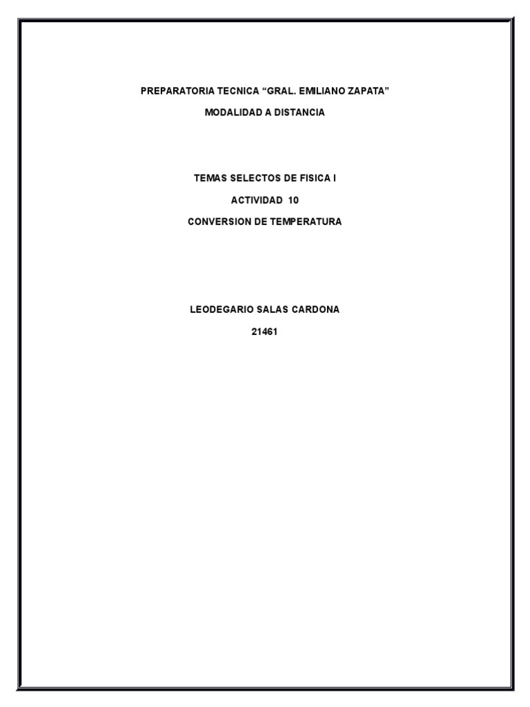 LSC Act10 | PDF | Celsius | Expansión térmica
