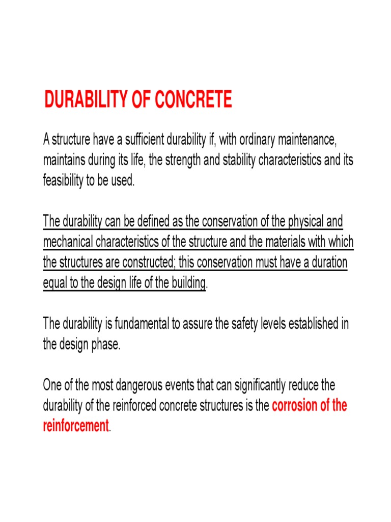 C2 Durability Concrete Cover | PDF | Corrosion | Concrete