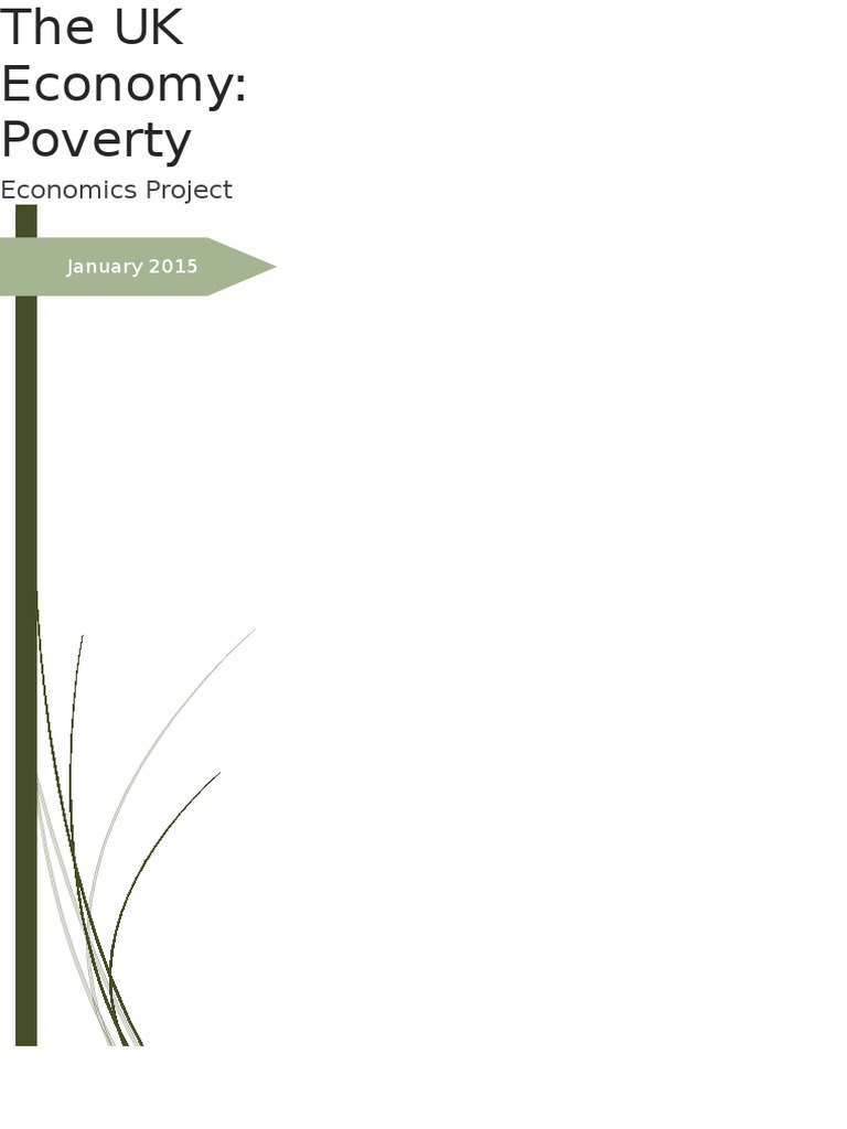 Poverty Project | PDF | Finance & Money Management | Social Science