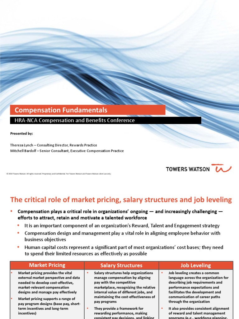 Compensation Fundamentals - Towers Watson | PDF | Employment ...