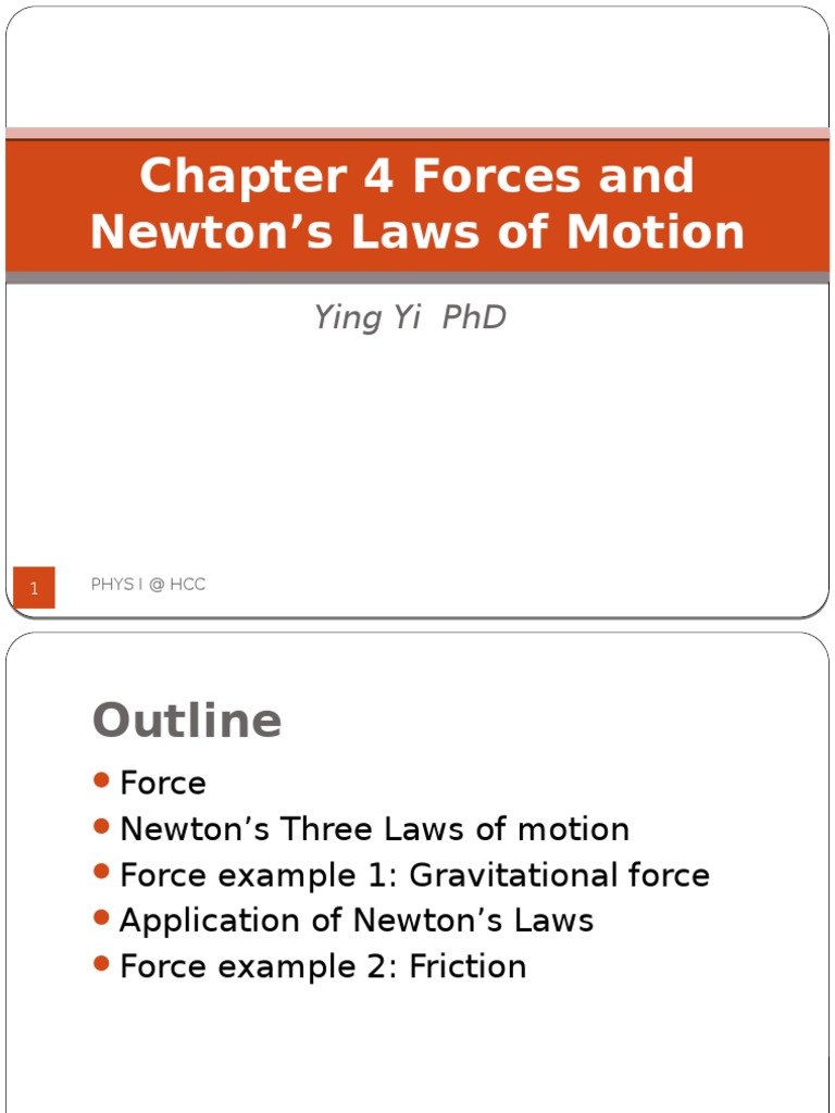 Newton's Laws and Everyday Forces | PDF | Gravity | Force