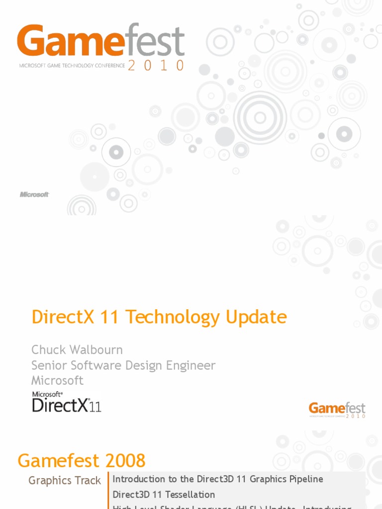 DirectX 11 Technology Update US | PDF | Shader | Computer Graphics