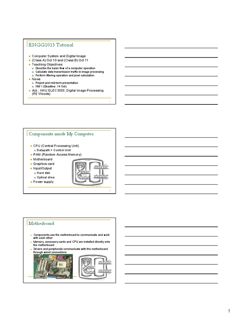 ENGG1015 Tutorial 5 Handout | PDF | Computer Data Storage | High ...