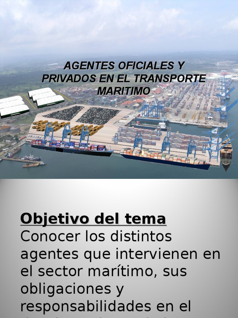 Agentes Privados y Oficiales Maritimo | PDF | aduana | Comercio
