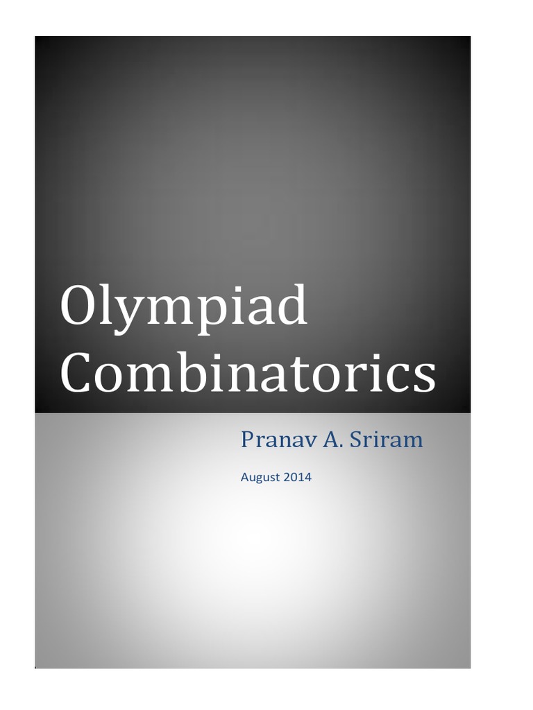 Olympiad Combinatorics Combinatorics Summation