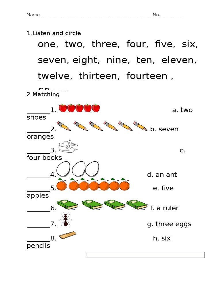 One, Two, Three, Four, Five, Six, Seven, Eight, Nine, Ten, Eleven ...