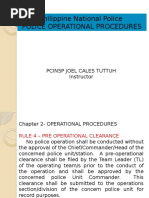 PNP Police Operational Procedure Chapter 2 | PDF | Reasonable Suspicion ...