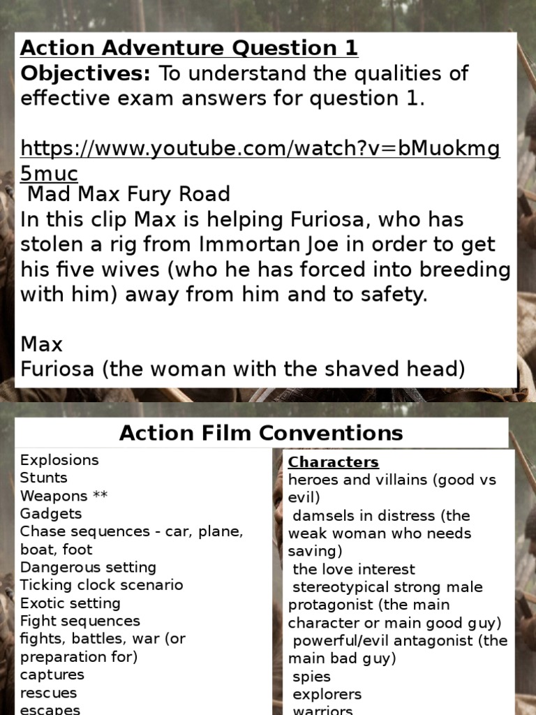 Action Adventure Robin Hood | PDF | Stereotypes | Action Films