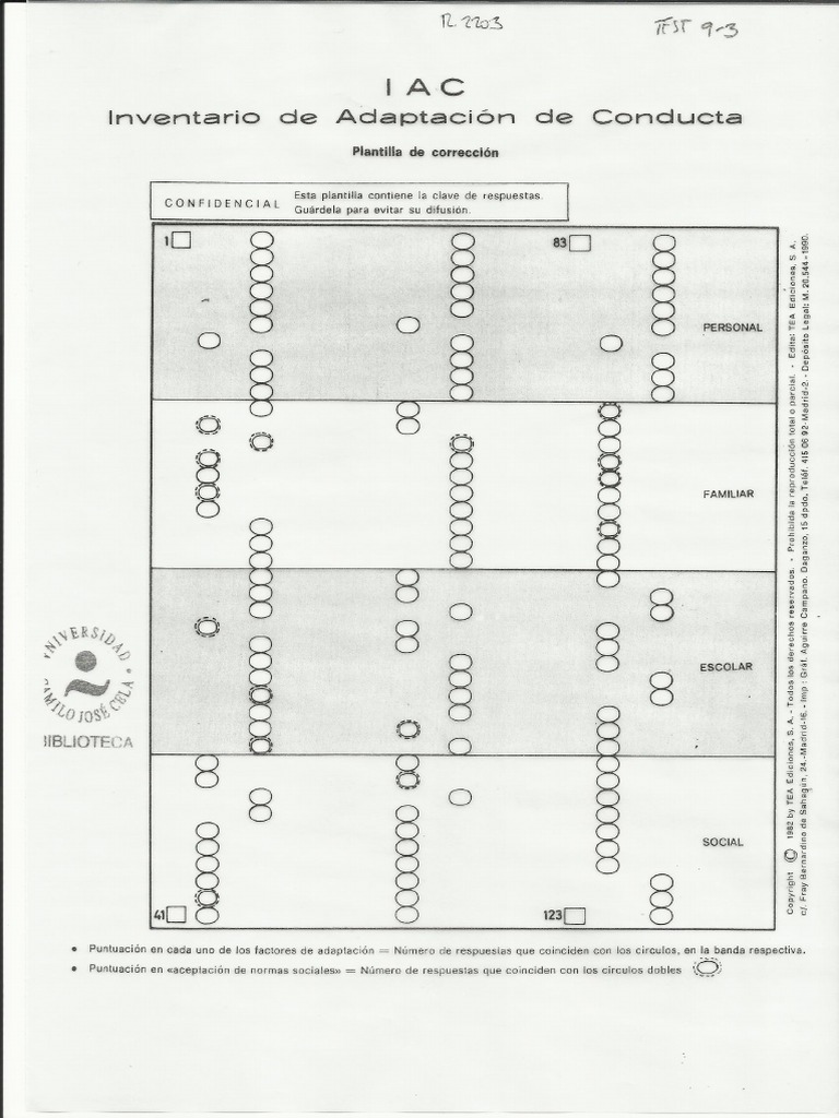 IAC-plantilla Corrección | PDF