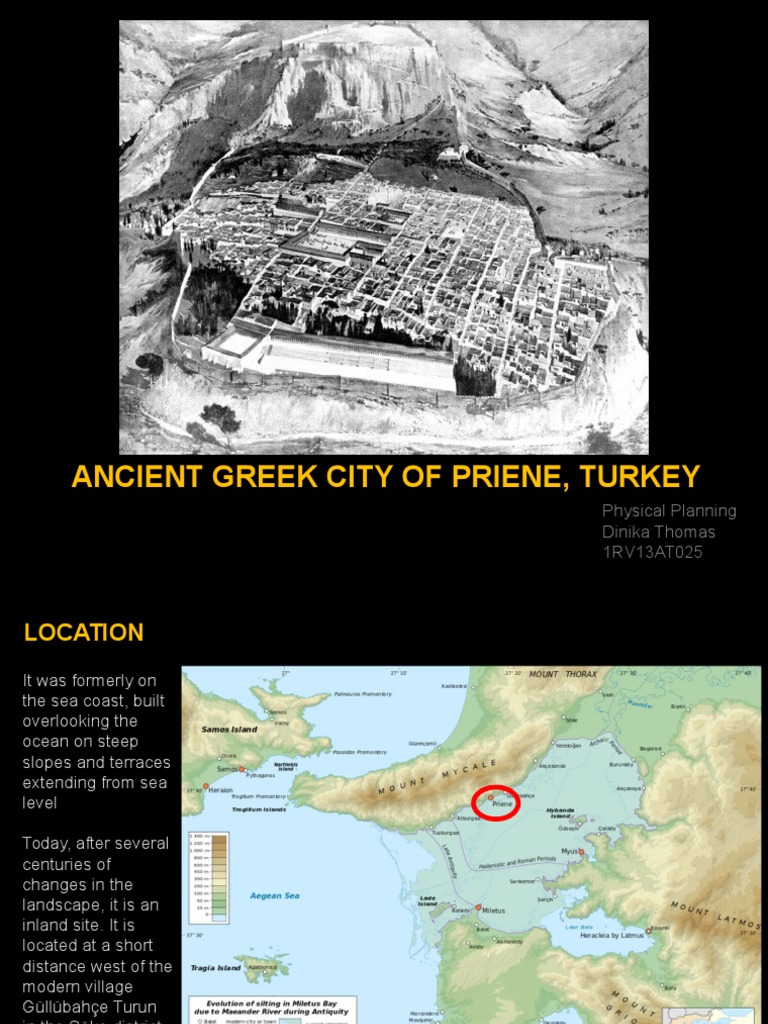Ancient Greek City of Priene, Turkey: Physical Planning Dinika Thomas ...
