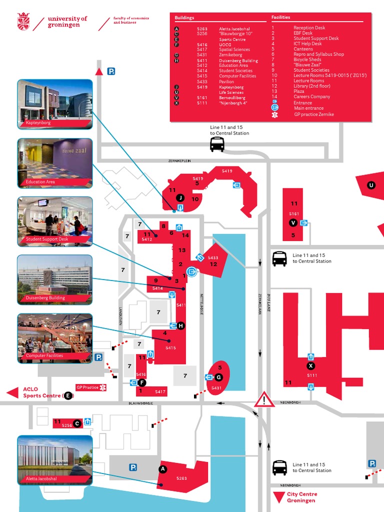 Zernike Campus Facilities Guide | PDF
