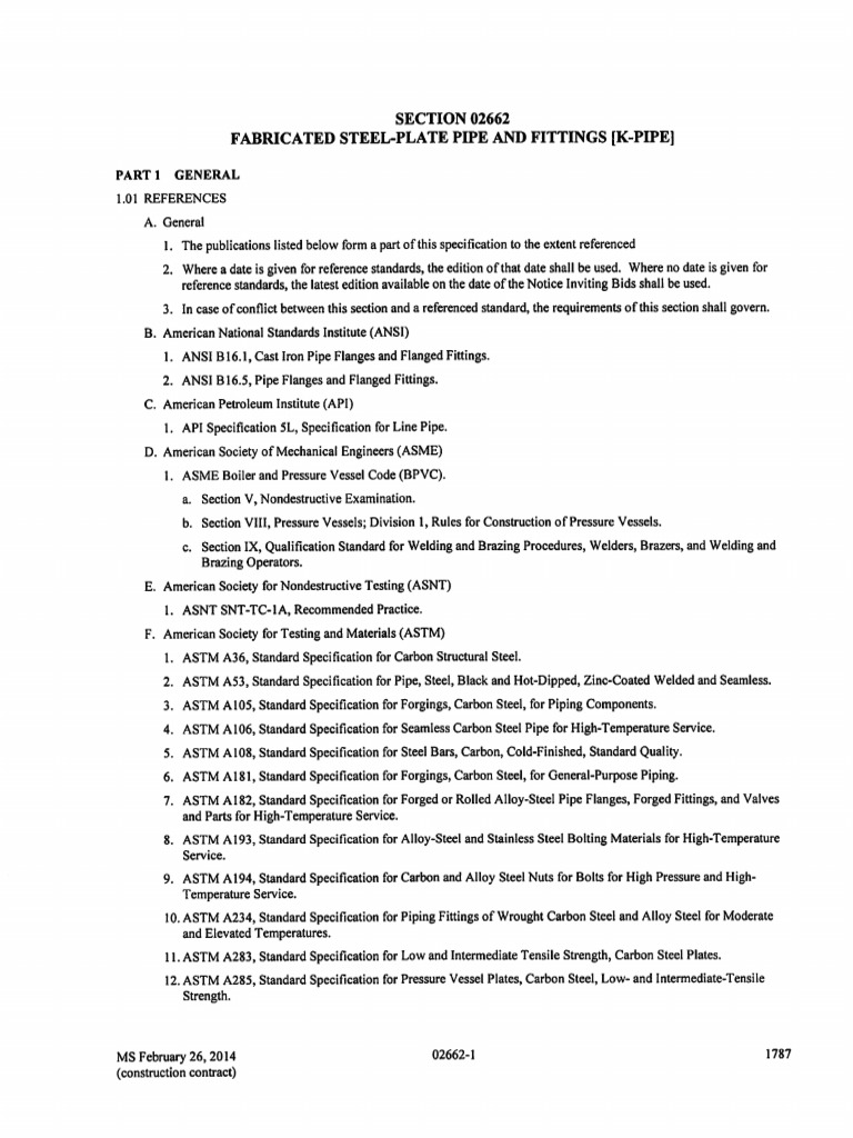 MWD Spec | PDF